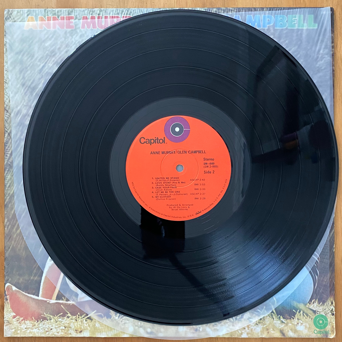 Anne Murray / Glen CampbellAnne Murray / Glen Campbell 1971 Capitol Re ...